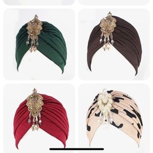 Accessories | Luxury Jewel Turban | Poshmark